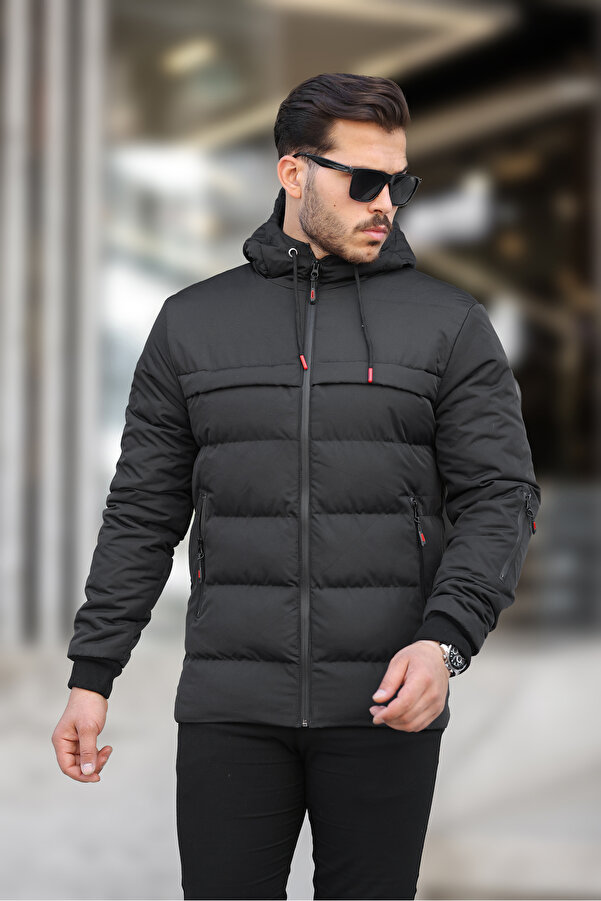 MRD SPORT Air Waterproof Sleeve Zippered Detailed Inflatable Coat ...