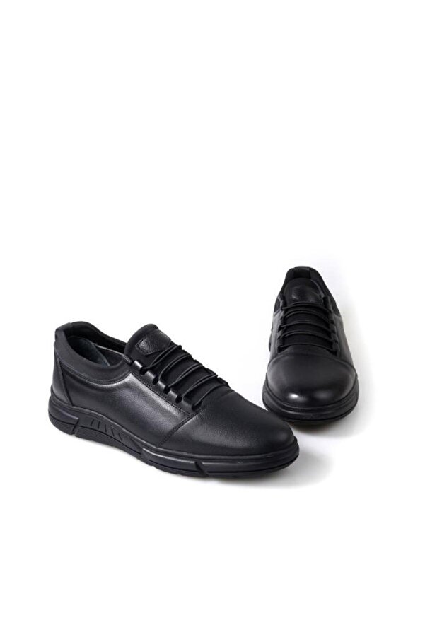 Papuçcity Bms 405 Orthopedic Men's Rubber Leather Shoes - Trendyol