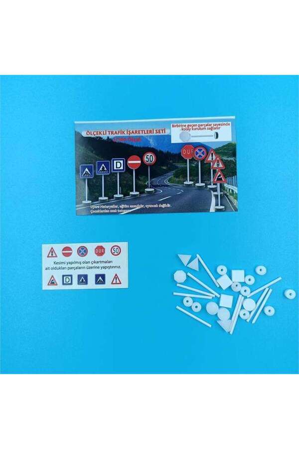 Jordania 150 Scale Model Traffic Signs Set - Njc04-Yol-001 - Trendyol
