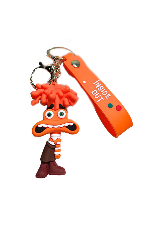 Choice New Disney Inside Out 2 Keychain Figure Joy Sadness Anger ...