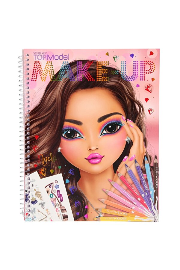 Top Model EX-TOPModel Make-Up Colouring Book - Trendyol
