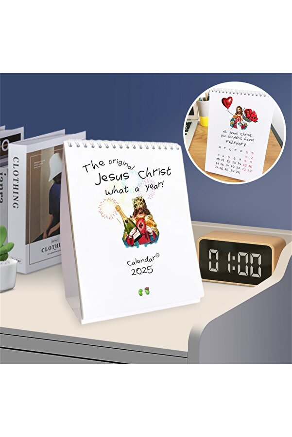 Choice Christ What A Year Calendar 2025 Inspiring Painting The Second ...
