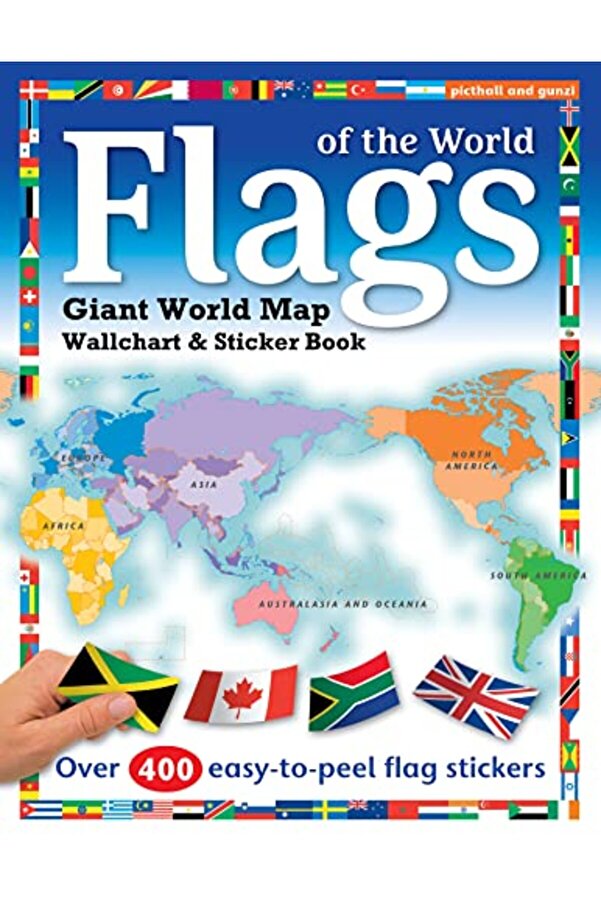 Award Publications Flags of the World: Giant Wall Chart and Sticker ...