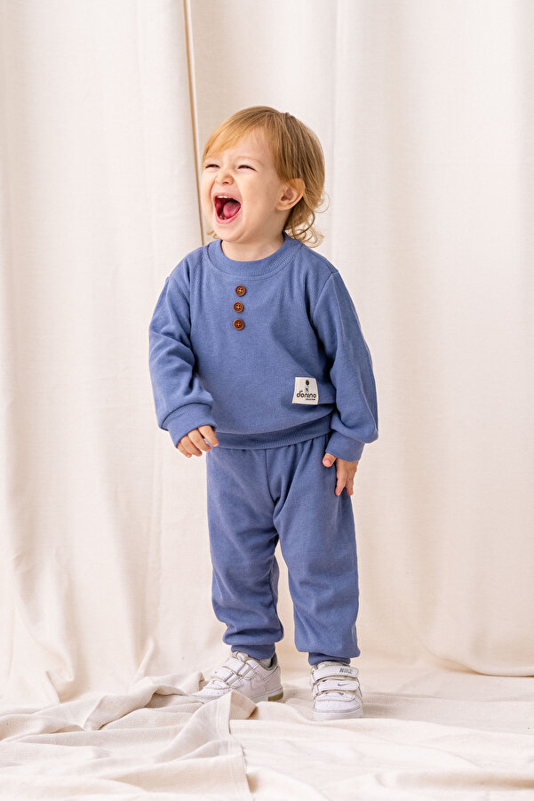 ZİMBOO Baby Boy Lycral Coscorse 2-Piece Set - Trendyol