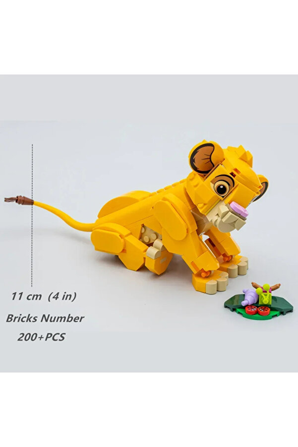 Choice Miniso Disney Lion King Classic Movie Series Young Simba Model ...