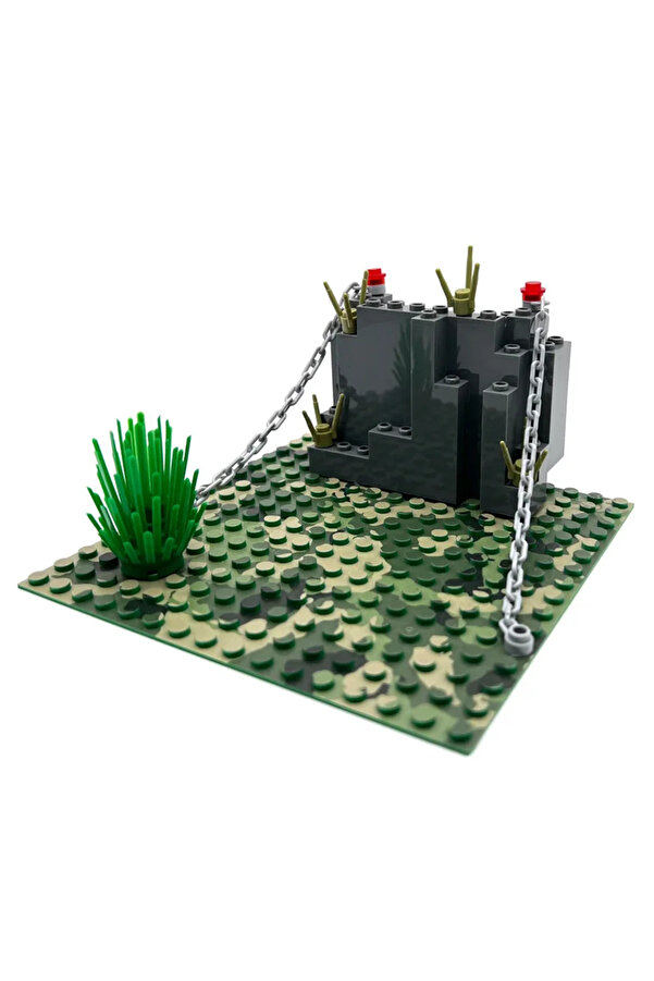 Choice Building blocks Military jungle MOC scene command battalion ...