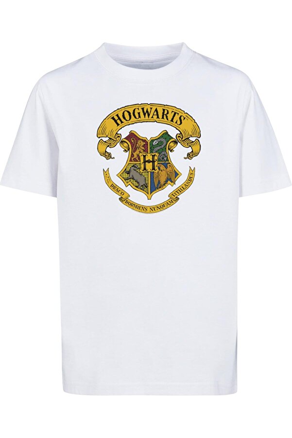 ABSOLUTE CULT Kinder Harry Potter - Hogwarts Ribbon Crest Basic T-Shirt ...
