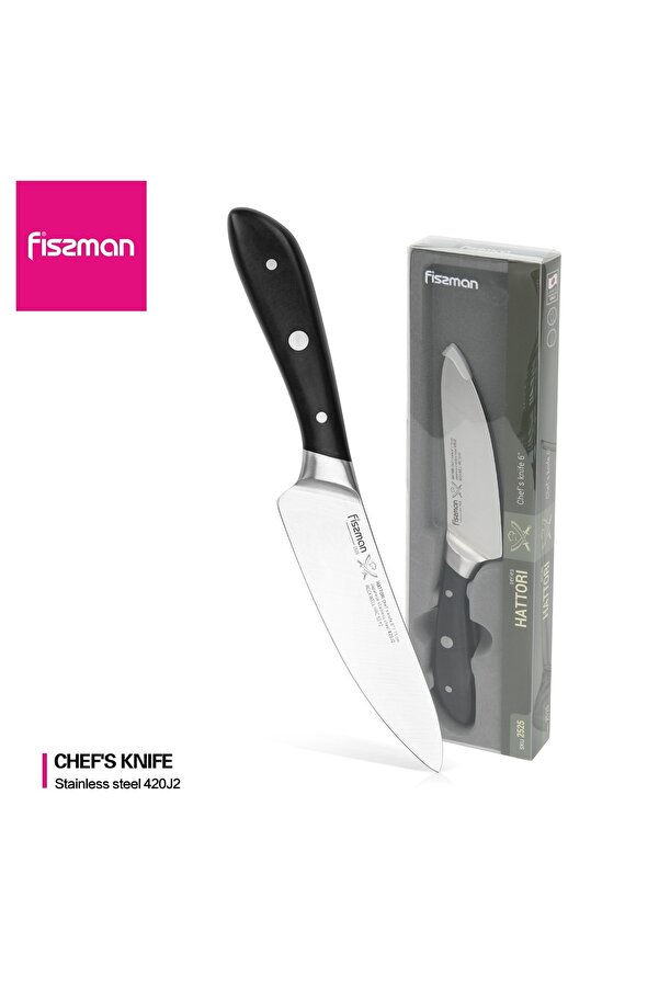 Fissman Chef's Knife 6inch HATTORI Series, Made From Japanese 420J2 ...