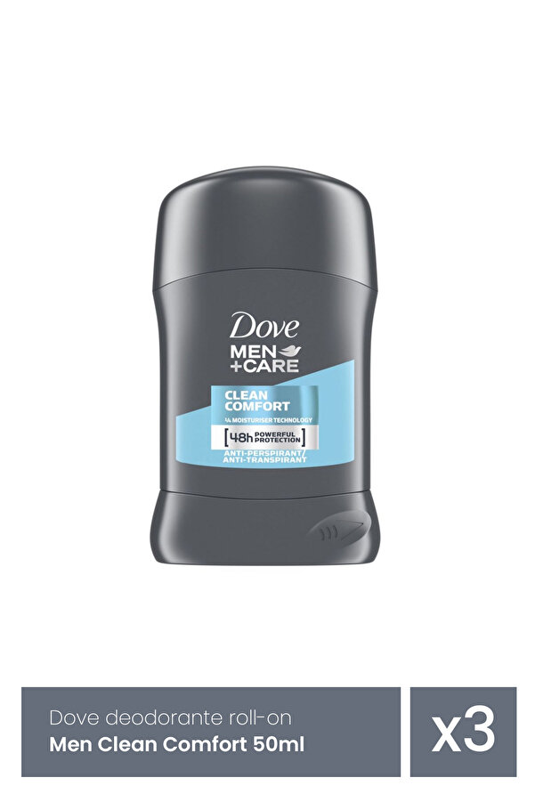 Dove STICK 50ML.MEN CLEAN COMFORT x 3 pieces- Trendyol