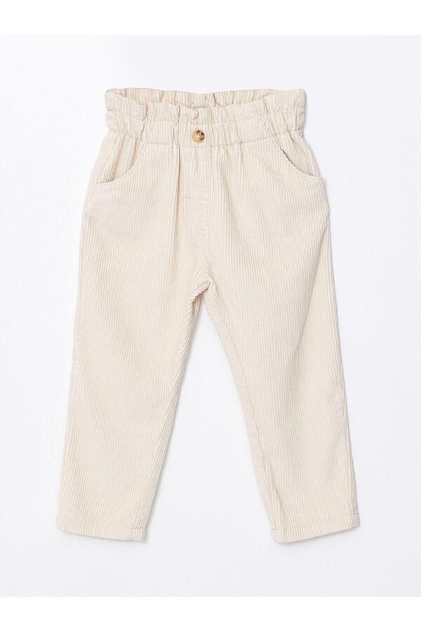 LC Waikiki LCW Kids Basic Girl's Pants with Elastic Waist- Trendyol