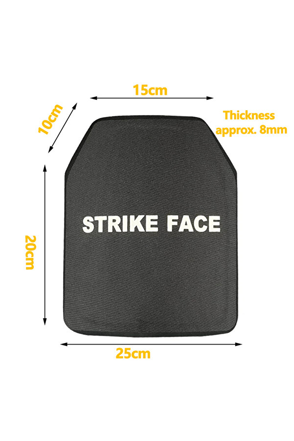 Choice Ballistic Plates NIJ IIIA Level UHMWPE10x12 Inch Lightweight ...