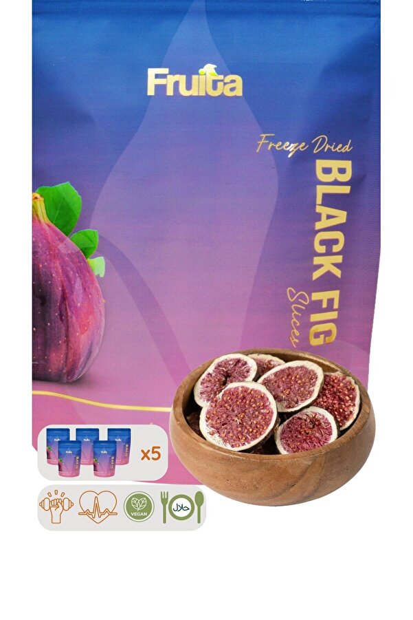 Fruita 20 Gr 5 Pack - Slice Fig Freeze Dried Fruit, Healthy Snack ...