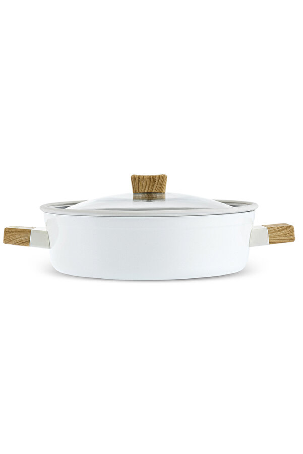 Karaca Swiss Crystal Creamy Wood Carnivorous Pot 30 cm - Trendyol