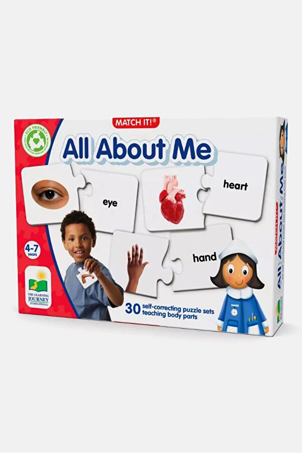 The Learning Journey 30 Pairs Match It All About Me Body Parts Picture ...