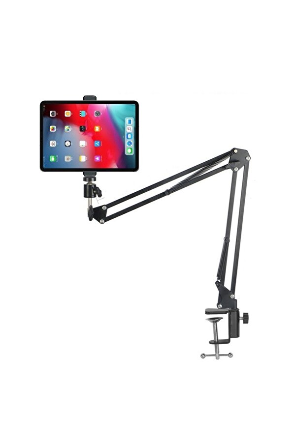 IntersTech 6-11 Inch Flexible Tablet Phone Stand 360 Degree Rotation ...