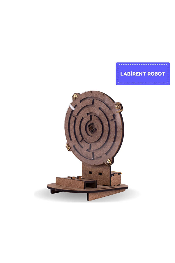 morMaker Labyrinth Robot Educational DIY Wooden Toy Movable Stem-A ...