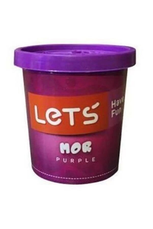 Lets Single Color Play Dough Purple 150 Grams- Trendyol