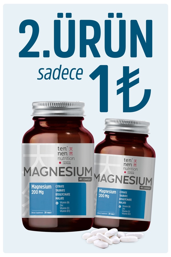 Tennen Nutrition Magnesium 4X Complex - Citrate, Taurat, Malat ...