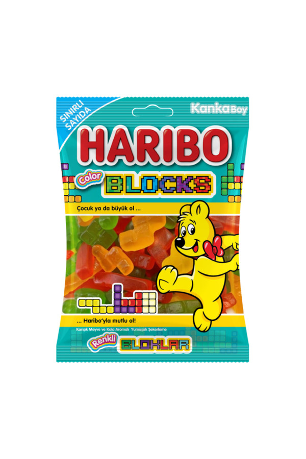 Haribo Color Blocks 80 g X 6 Pack - Trendyol