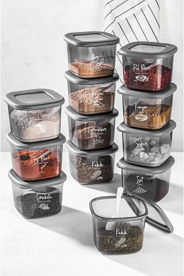 STOREMAX Eashp 0.55 Liter Small Size Set of 12 - Square Food Storage ...