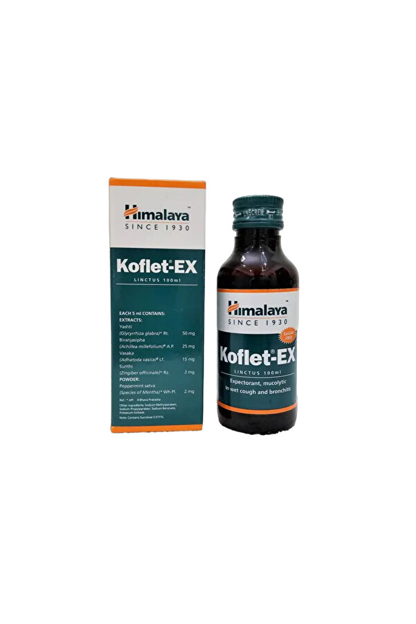 Himalaya KOFLET - EX LINCTUS SYRUP 100 ML- Trendyol