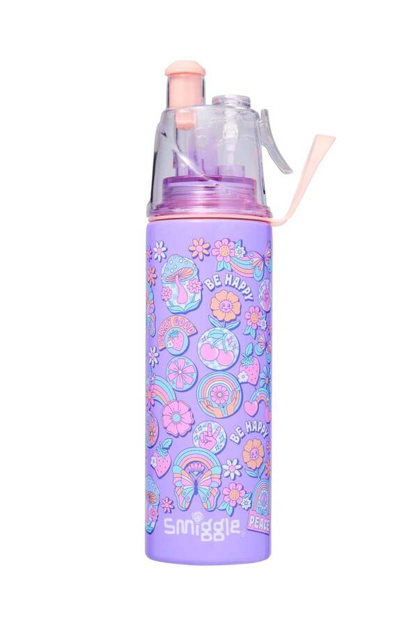 SMIGGLE - 500ml Steel Flask with Limitless Water Spray - Trendyol