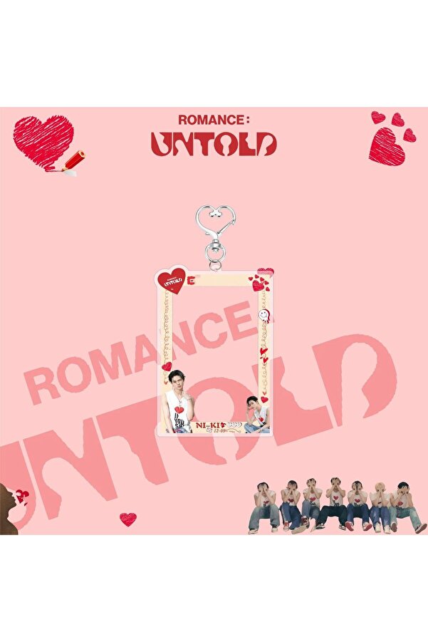 Kpop Dünyasi Enhypen Niki'' Romance : Untold'' Hard Cover Card Holder ...