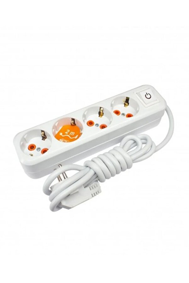 nayss Asel 4-Piece 2 Meter Switched Socket - Trendyol