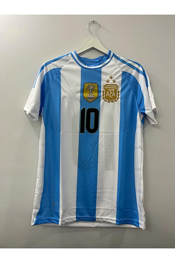 JANJON STAR Lionel Messi Argentina National Team New Season Blue White ...