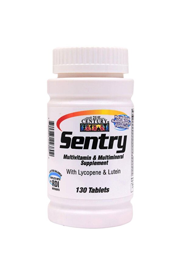 21st Century Sentry Multivitamin & Multimineral Supplement, 130 Tablets ...