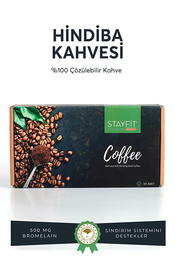STAYFİT 30 Day Chicory Coffee - 500 Mg Bromelain 2400 Gdu - L-Carnitine ...