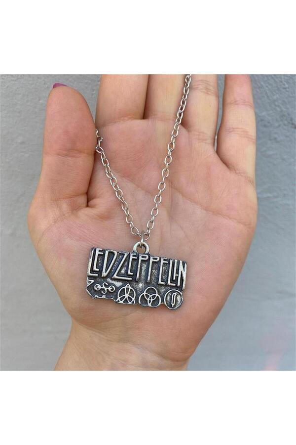 Karakedi Led Zeppelin Chain Necklace- Trendyol