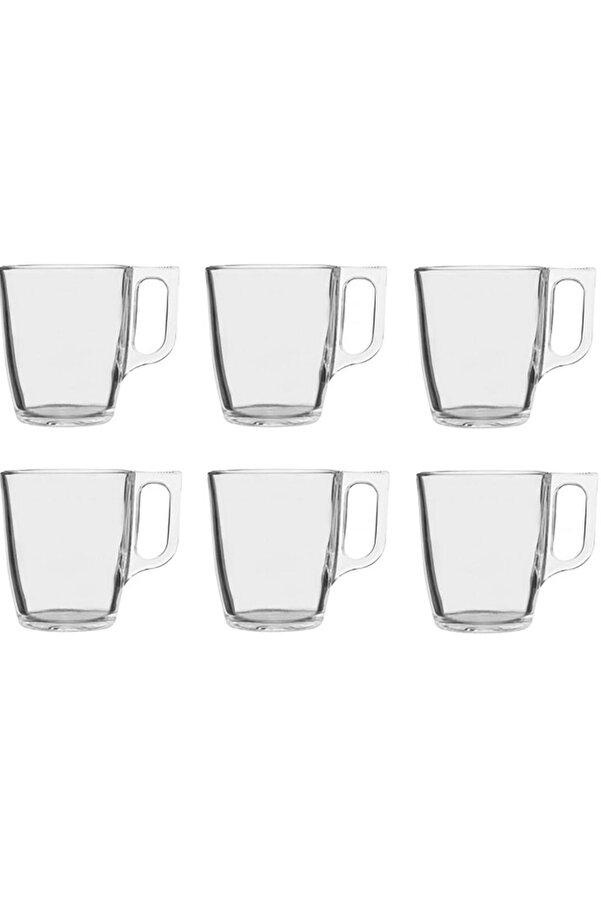 Luminarc A set of 6 Luminarc glass tea cups for multiple uses - Trendyol
