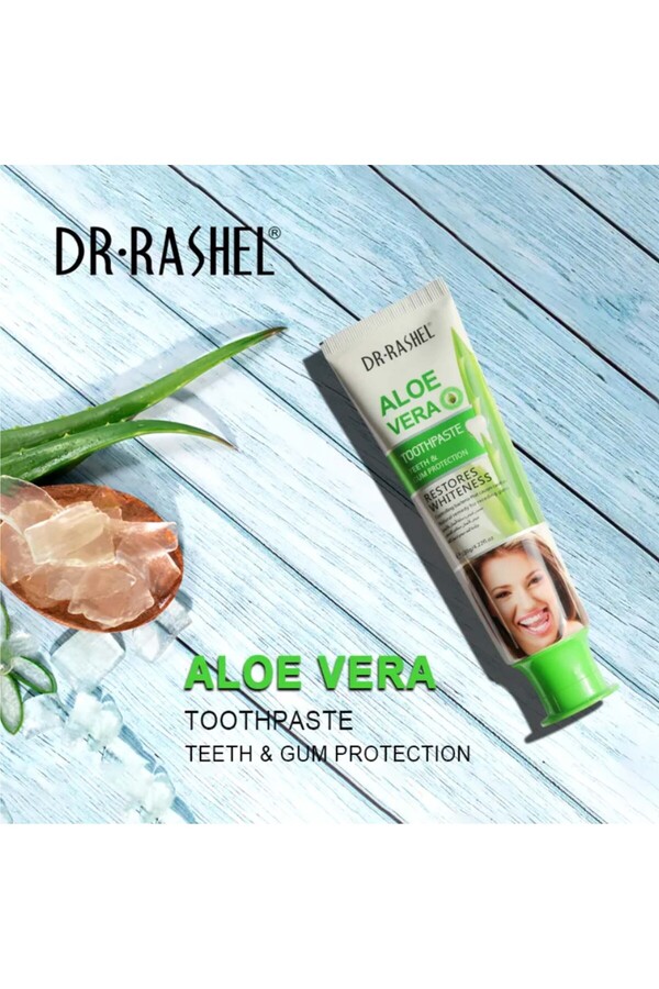 DR.RASHEL Aloe Vera Tooth and Gingival Protective Toothpaste 120g (1 ...