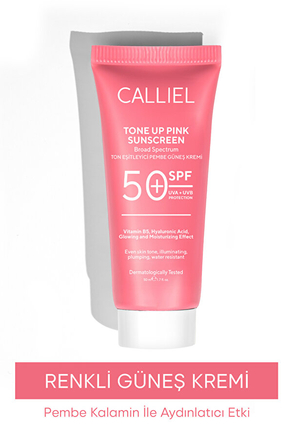 CALLİEL SPF 50+ Colored Sunscreen - Tone Equalizing, Brightening ...