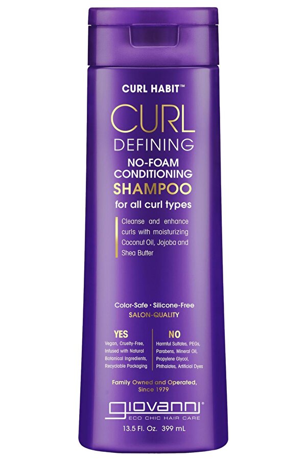 Giovanni Curl Habit Curl Defining Foam Free Care Shampoo 399ml- Trendyol
