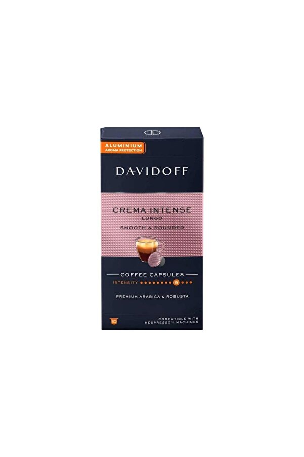 Davidoff Crema Intense Lungo 10Pcs Capsule Coffee - Trendyol