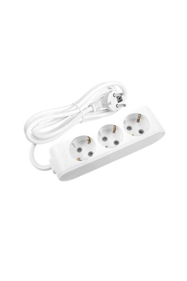 Vendyl Vndb55 Child Proof Triple Group Socket - 1 Mt Cable, Grounded ...