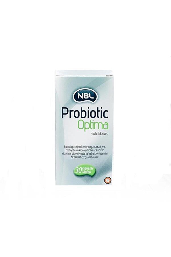 Nobel Nbl Probiotic Optima 30 Tablets-Skt:11/2025 - Trendyol
