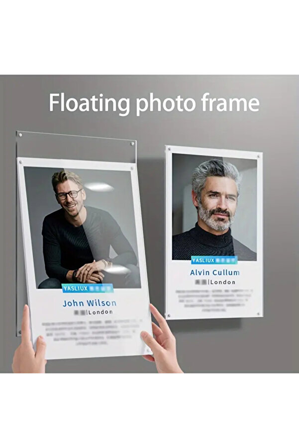 Pleksi Marketi Ramă foto plutitoare din plexiglas modern - design ...