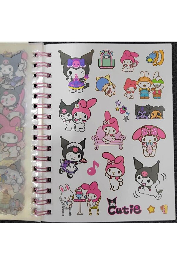 SANRIO Kuromi̇ My Melody Sticker Notebook - Trendyol