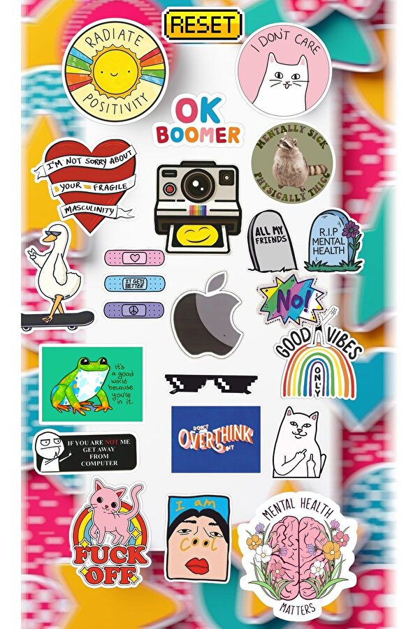 Major Selection Комплект стикери за лаптоп, таблет и бележници с тема ...