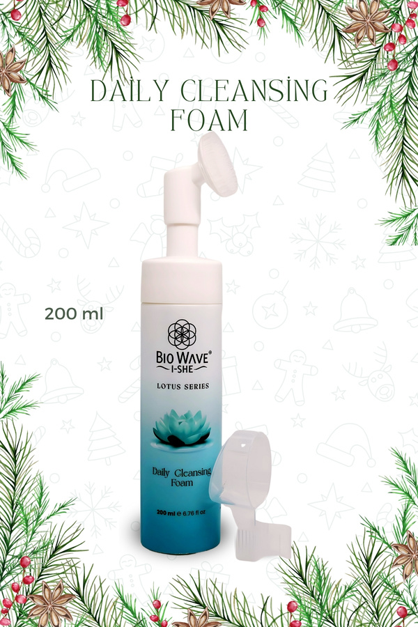BIO WAVE Daily Cleansing Foam 200 ml - Facial Cleansing Foam for ...