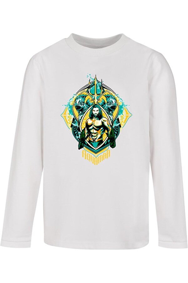 ABSOLUTE CULT Herren Kids Aquaman - Trench Crest Uzun Kollu- Trendyol