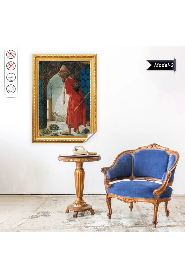 ZERO LAND World Famous Turtle Trainer Painting - 95 cm X 130 cm 604108 ...