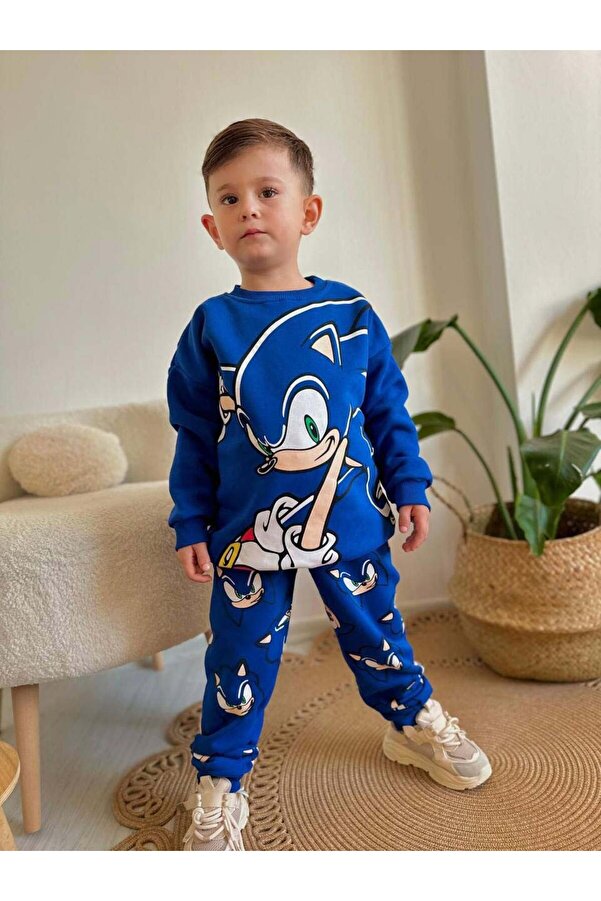 MİNİKO KİDS Children's Sonic Model 3 Yarn Charted Thick Winter ...