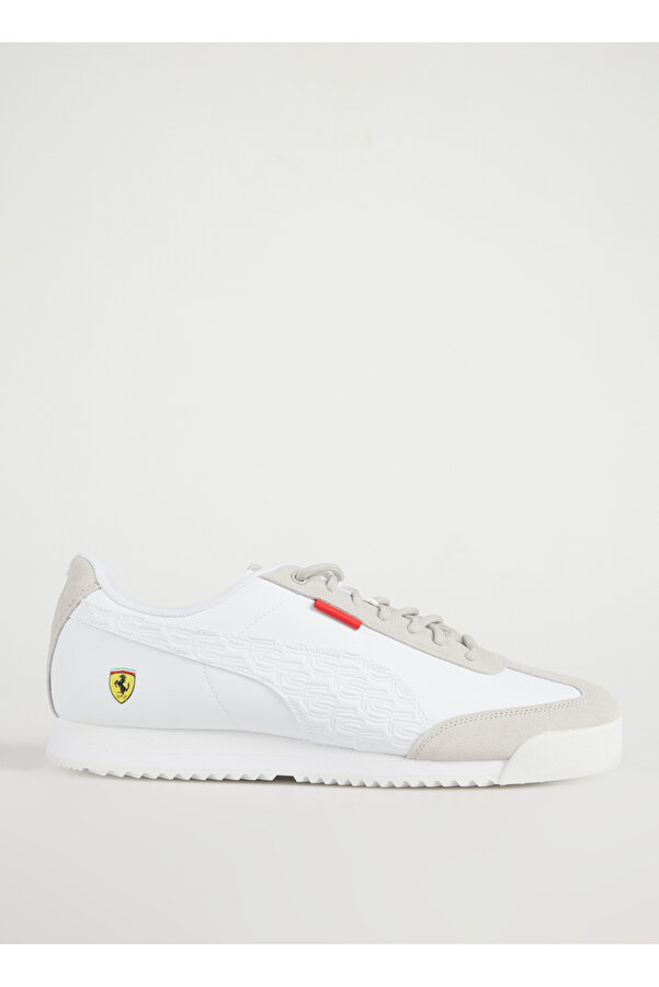 Puma Ferrari Roma Via 30894602 - Men's White Lifestyle Shoes - Trendyol