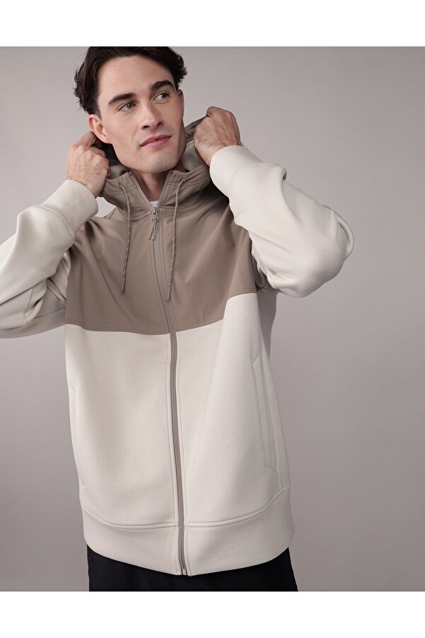 American Eagle AE 24/7 Zip-Up Hoodie - Trendyol