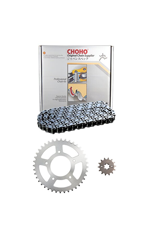 SUPERMOTO Pulsar Ns 200-Rs 200 Black Chain Set - 14t Front and 40t Rear ...