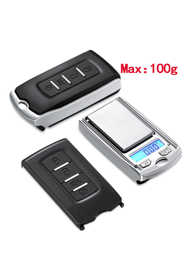Choice 1Pcs 200g/100g 0.01g Precision Portable Car Key Shape Mini ...